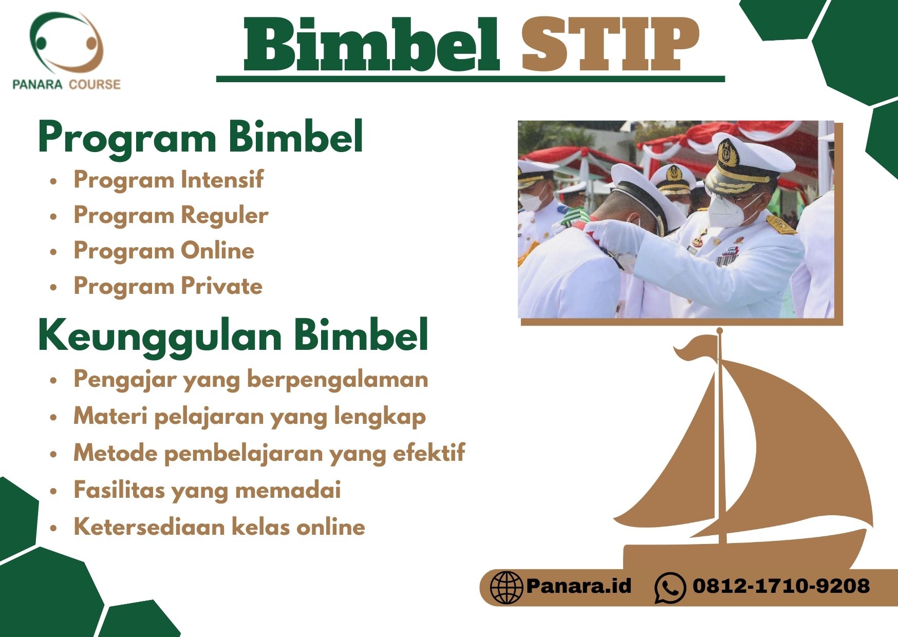 Bimbel Masuk STIP 2025 – Panara Course – #1 Bimbel Polri, TNI & Kedinasan